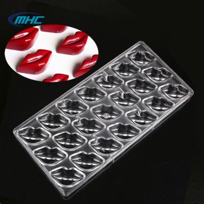 Chine Le gâteau de PC de DIY décorant le chocolat moule la forme de bouche de silicone à vendre