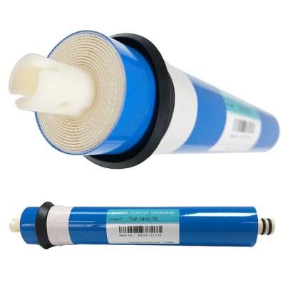 Cina Depuratore di acqua salmastra domestico del filtrante di acqua della membrana di osmosi inversa di TW-1812-75 GPD in vendita