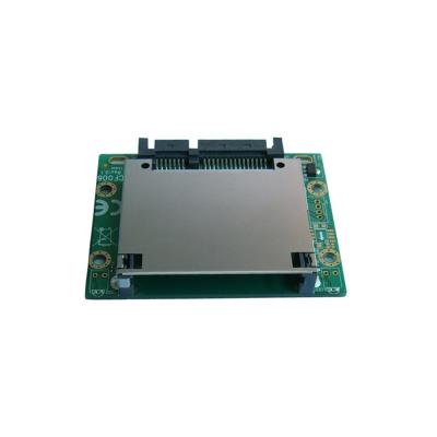 China SATA to CFast Slot Interface Exchange Card , Support CFast Type I/II , 7+17 pin CFast connector for sale