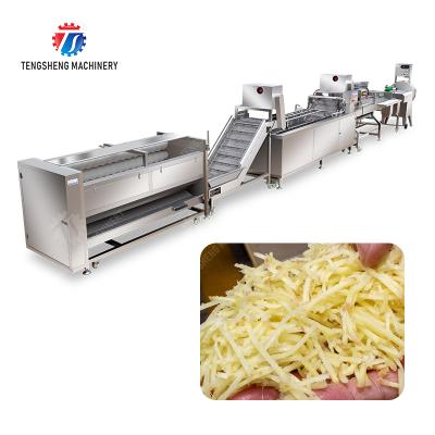 Cina Linea di produzione per spazzolatura, pulizia a bolle, asciugatura, selezione e taglio in vendita