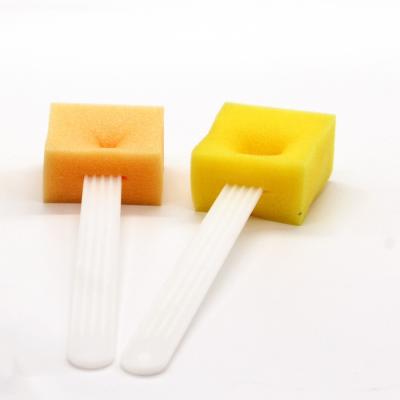 Cina Cura avvolta spazzolini da denti eliminabili medici della schiuma per il singolo pacchetto sterile in vendita