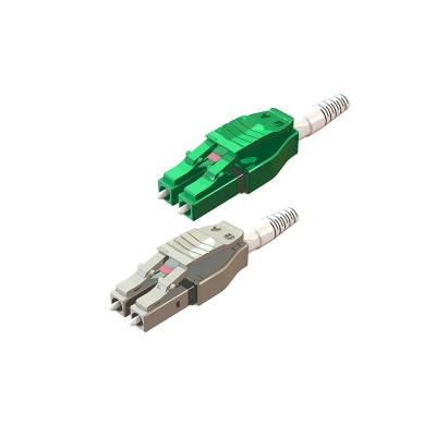 Blue uniboot 2.0 LC Fiber Optic Connector Assembly Uniboot 2.0 for Data Center