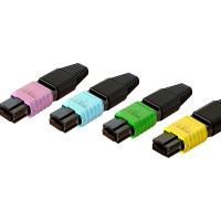 Quality Excellent Interchangeability And Repeatability Ribbon Boot MPO Fiber Connector for sale
