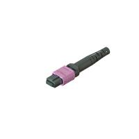 Quality MPO Fiber Connector with Different Ferrule Materials Body and Boot Colors for sale