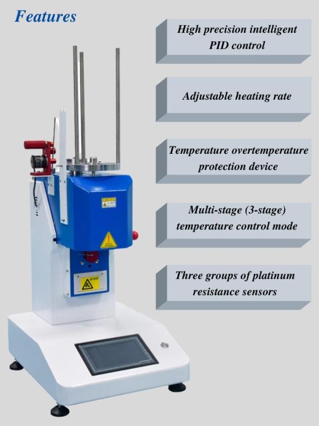 Factory Supply ISO1133 Electronic Digital 7-Inch Touch Screen Melt Flow Index Testing Machine