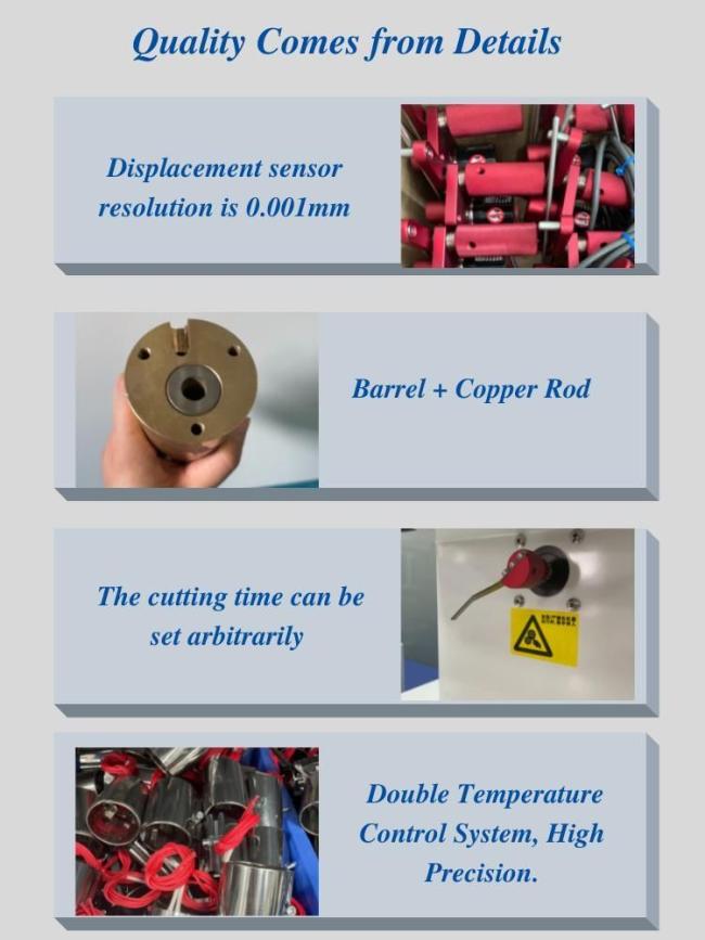 ISO1133 Plastic and Rubber Melt Flow Indexer Test Machine