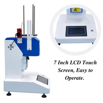 China Tester de índice de flujo de fusión de plástico semiautomático con pantalla táctil en venta