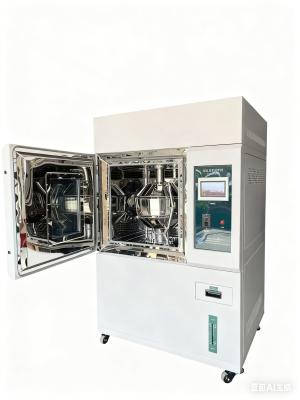 China UV chambers (280-400nm) simulate UV-induced aging, targeting sunlight UV damage. Xenon chambers (250-800nm) emit full-spectrum light.Xenon offers realistic full-sun simulation. for sale