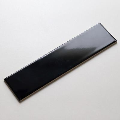 Cina Prova nera del graffio della piastrella di ceramica del bagno delle mattonelle 100x400 della parete interna della stanza in vendita