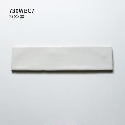 Cina mattonelle grige biancastre del sottopassaggio di stile spagnolo di 75X300mm per la parete della cucina in vendita