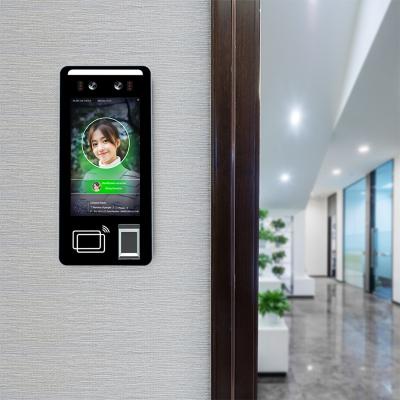 China 5-Inch Customizable NFC Face Recognition Access Control Terminal with WiFi Bluetooth Fingerprint System OEM SDK ODM Support for sale