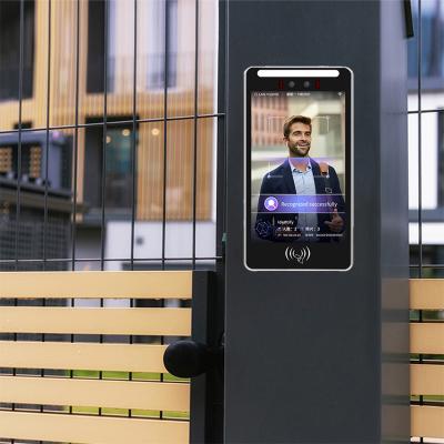 China 10.1 Inch Customized Android Terminal Smart Face Recognition Punch Card Attendance System WiFi Network Support OEM ODM Reset for sale