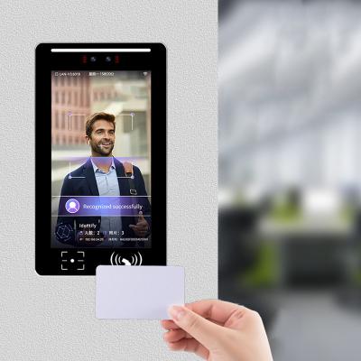 China OEM ODM 13.3 Inch Biometric Facial Recognition Security System SDK Enabled NFC Card Attendance Punch & Reset Features for sale
