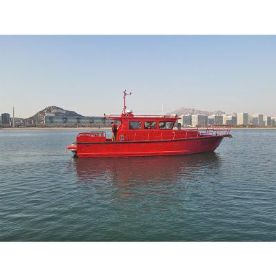 China 13m New Design Aluminum Commercial Work Boat with Command in the Middle Sale in China for sale