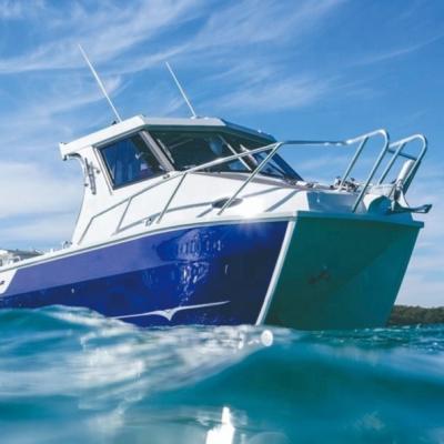 China Aluminum Catamaran Fishing Boat Yacht for sale