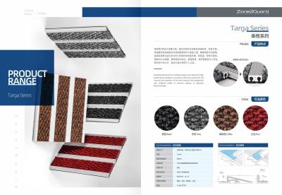 Cina 2mm - 5mm non slittano il tergicristallo resistente del doppio del tappeto dell'entrata in vendita