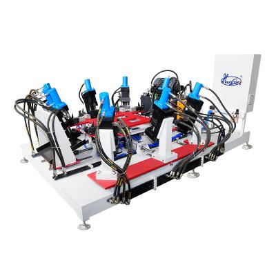 China Hwashi IBC Cage Frame Hole Making Machine Automatic Production Line for sale