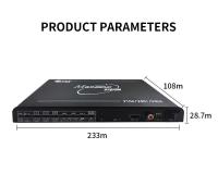 Quality Bitvisus 4K60 HDMI Multi Viewer Audio Video Screen Splitter With Remote Control for sale