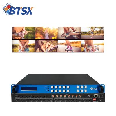 중국 8 입력 포트 비디오 벽 컨트롤러 HDMI 매트릭스 및 8 출력 포트를 장착 판매용