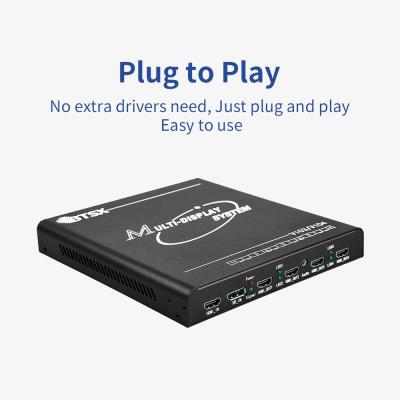 China 4K Multi-Screen Processor HDMI/DP Expander for Multiple Screens Video Wall and Audio Processing for sale