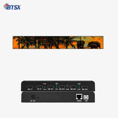 중국 4K 다중 화면 비디오 월 컨트롤러 HDMI/DP 확장 및 오디오 처리 (다중 화면용) 판매용
