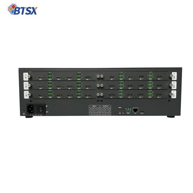 12x12 4K Seamless Switching Video Wall Professional Video Wall Processing System 4K HDMI Video Wall Controller with Splicing BIT-VWC-MD1212Ma