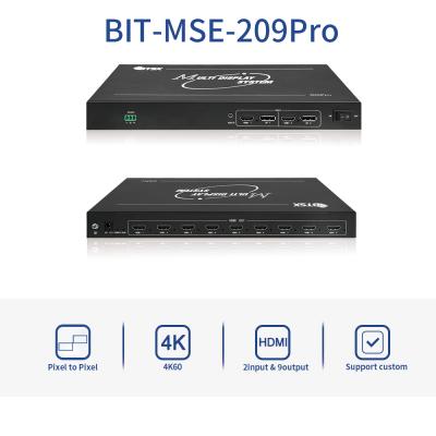 중국 멀티 TV 디스플레이 컨트롤러 비디오 벽 컨트롤러 9 차원 HDMI 1.3 출력 포트 4k 제품 판매용