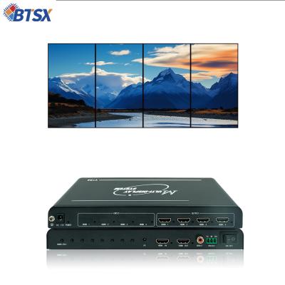 China Bitvisus Video Wall Controller 1X4 1X3 4K60 4 HDMI Engineering Display Applications 3840x2160 1 Input 4 Output for sale