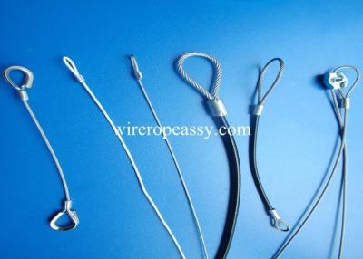 中国 ステンレス製/指ぬき/静かにループ端が付いている鋼鉄ケーブルに電流を通しました 販売のため