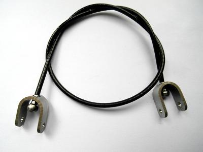 中国 2.4mm Glavanized の鋼鉄ケーブル会議の黒 PA U の形ターミナル 販売のため