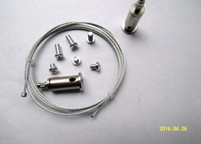 Cina 1,2 millimetri/1,5 millimetri del soffitto LED delle lampade del set di cavi della luce di corredo del cavo con la pinza di presa del soffitto in vendita