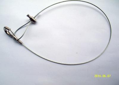 中国 1.5mm Glavanizedの小さいばねホックおよびワイヤー ロッカーが付いている鋼鉄ケーブル会議 販売のため