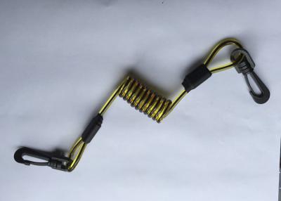 China Dubbel de Veiligheidssleutelkoord van het Kleuren Plastic Pu Hulpmiddel/Kettingssleutelkoord voor Bouwvakkerbescherming Te koop