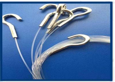 Cina corredo d'attaccatura dell'unità di elaborazione di bianco di 2.0mm della lampada di nylon del cavo con la pinza di presa del soffitto/i montaggi inossidabili in vendita