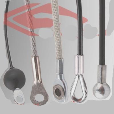 中国 さまざまな付属品との 1.5 mm Glavnaize/ステンレス製の押された目の鋼鉄ケーブル会議 販売のため