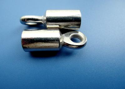 Cina I montaggi di estremità placcati l'acciaio del cavo metallico del nichel, l'occhio Termnials 7,0 millimetri hanno galvanizzato la grande maniglia in vendita