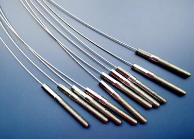 中国 1.5 mm 7*7 は M6 糸のスタッドが付いている鋼鉄ケーブル会議に電流を通しました 販売のため