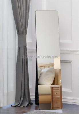 China Bedroom Floor Standing Rectangular Dressing Mirror with Magnifying Feature for sale