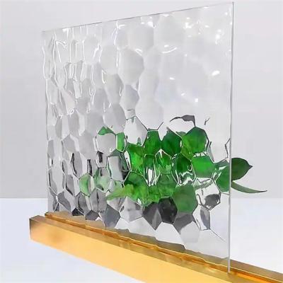China 5mm Extra Clear Moru Ribbed Fluted Glass Panels Perfect for Industrial Applications for sale