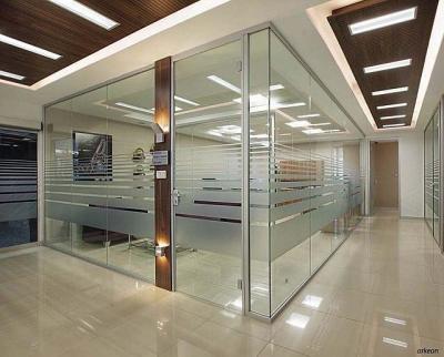 Qualified Float Glass Acid Etched Satin Frost for Apartment Wardrobe Door