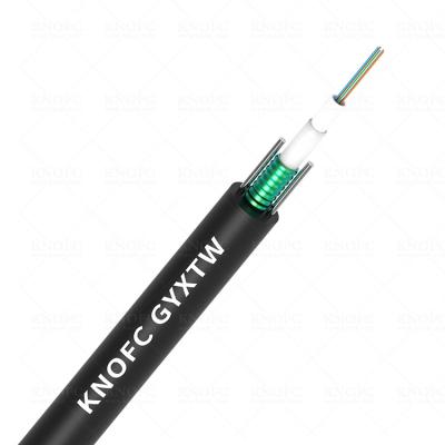 China Monomode--obenliegendes gepanzertes Optiklwl - kabel GYXTW gepanzertes Kabel-12core zu verkaufen