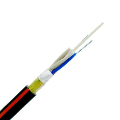 Cina ADSS 100M un cavo a fibre ottiche aereo all'aperto non metallico dei 12 centri in vendita