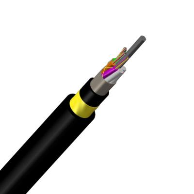 Cina Singolo cavo a fibre ottiche del rivestimento ADSS del centro 400m di modo 96 doppio in vendita