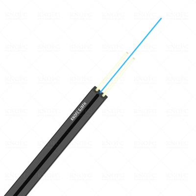 Cina 1 cavo flessibile dell'interno del rivestimento FTTH GJXFH del centro G657A LSZH in vendita