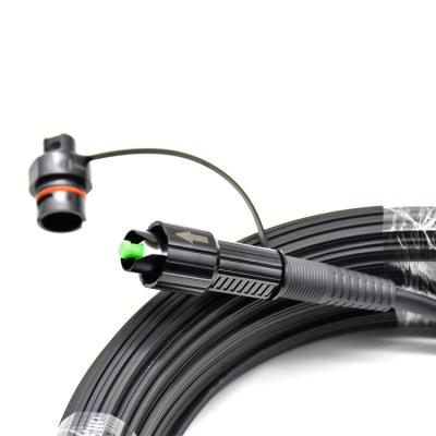 Cina IP68 treccia 100m del cavo flessibile della fibra dello Sc APC 1F G657A2 in vendita