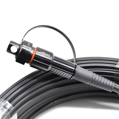 Cina Sc APC della treccia pre Connectorized del cavo flessibile di FTTH mini in vendita