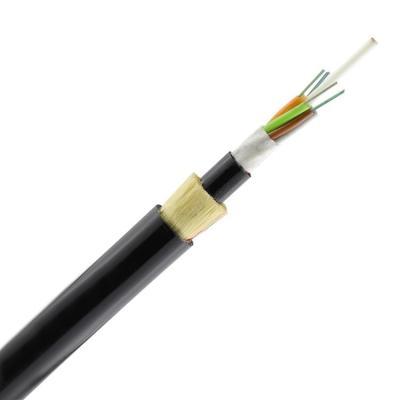 Cina Antenna all'aperto di sostegno di auto del cavo a fibre ottiche FRP del centro ADSS dell'HDPE 24 in vendita