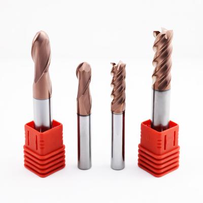 Cina Fresa a sfera in metallo duro da 6 mm, 2 taglienti, per la lavorazione dei metalli in vendita