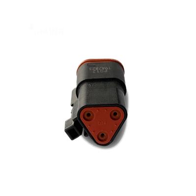 Cina Passo di DT06-3S-E004 250V 3 Pin Connector Waterproof Plug 10.01mm in vendita