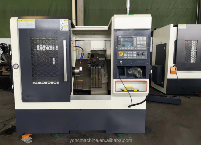 TCK40 CNC slant bed lathe front view